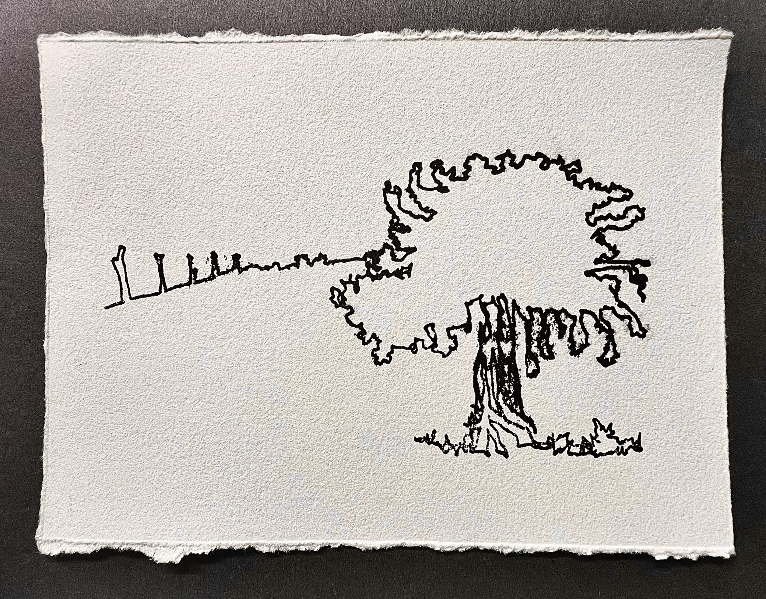 Lone Line Tree – God Loves Art